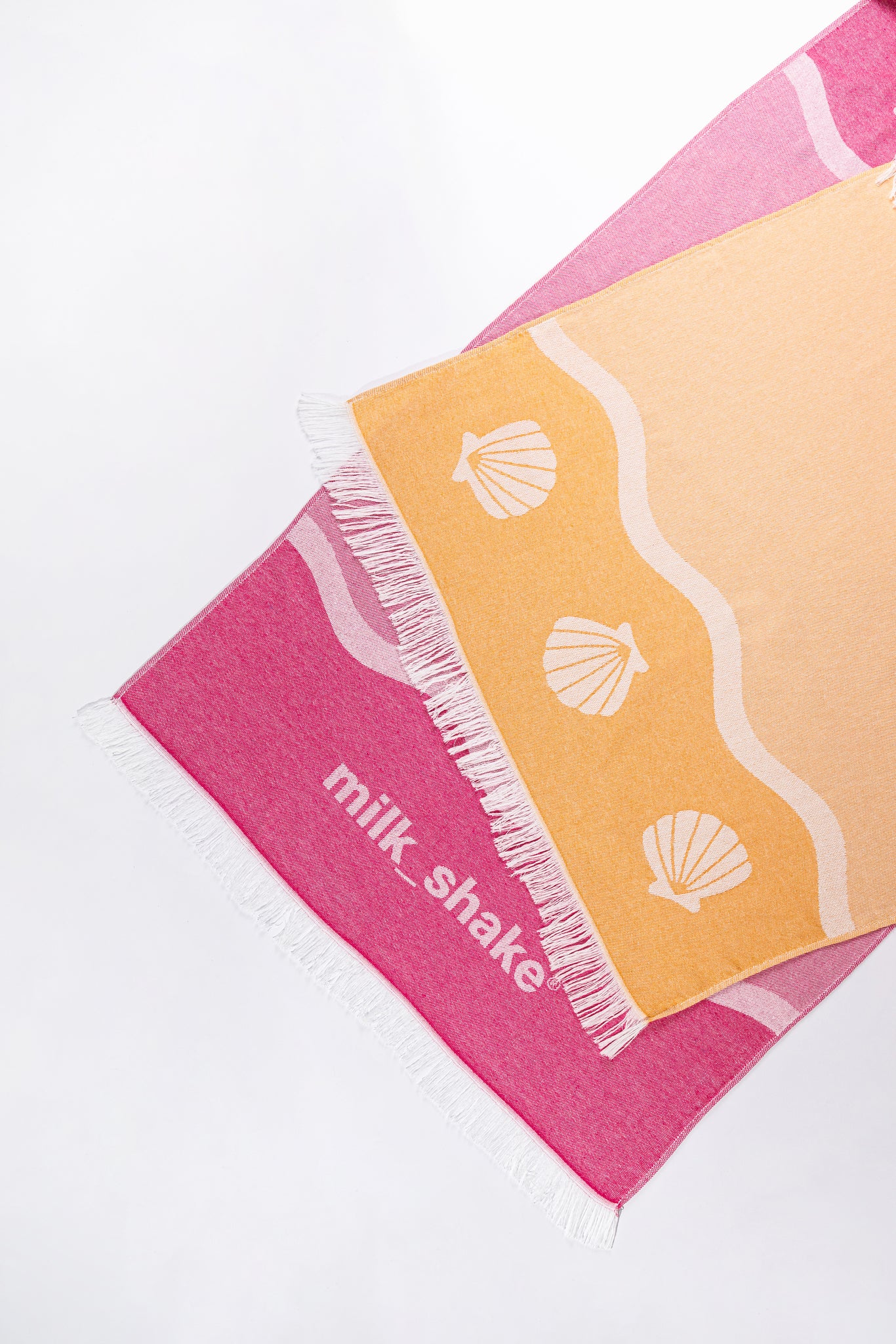milk_shake Summer Vibes Beach Towel – milkshakehair